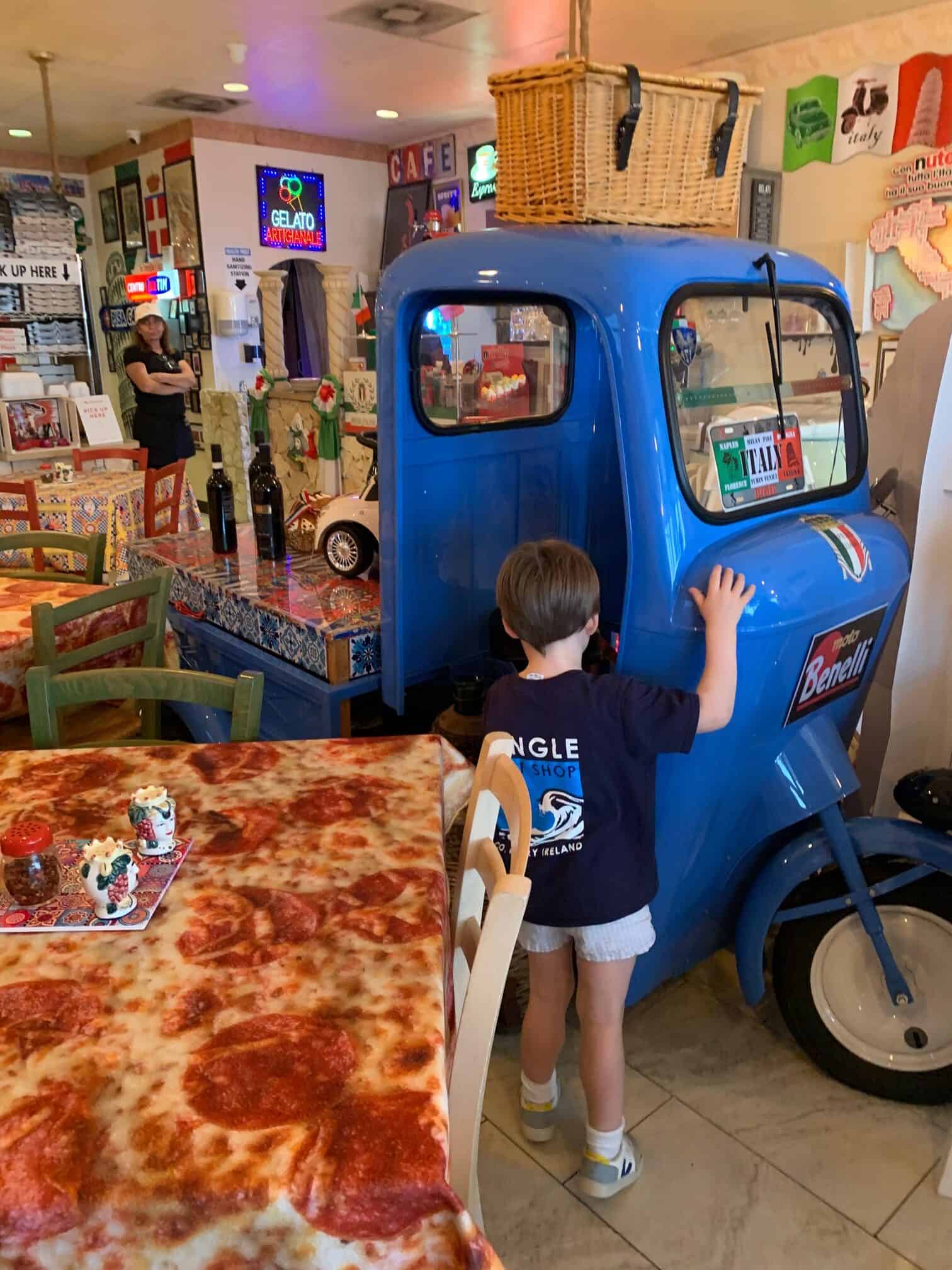Coolest Houston Restaurant for Kids Who Love Cars - Littles On the Go